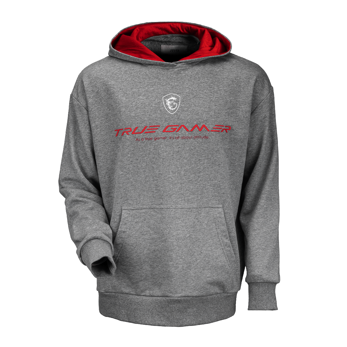 MSI Sudadera True Gamer Gris | Merchandising – MSI e-Shop | Tienda ...